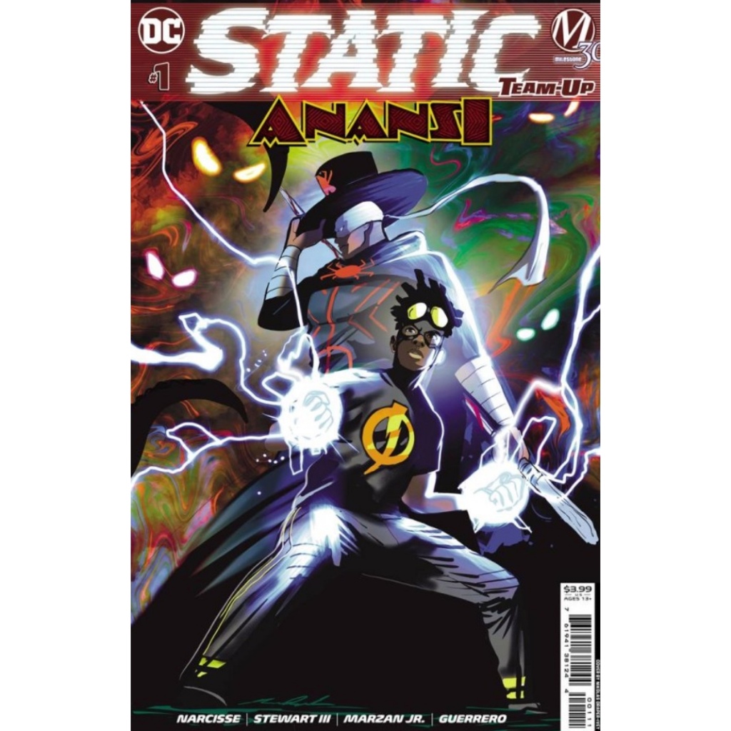 Static Team-Up Anansi 1 (One-Shot) - DC COMICS - Milestone - COMIC BOOK ...