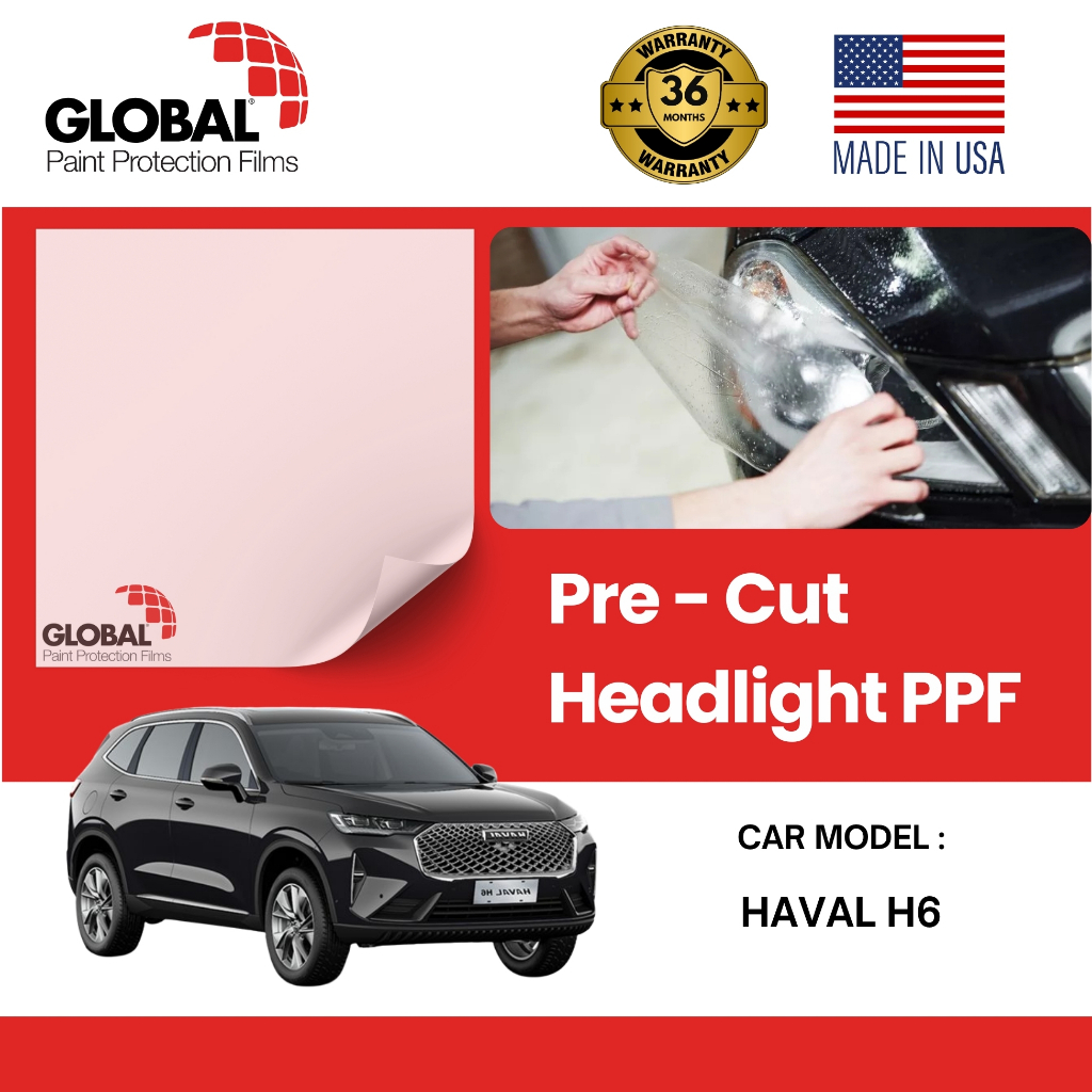 Global Pre Cut Headlamp PPF Haval H6 | Shopee Philippines