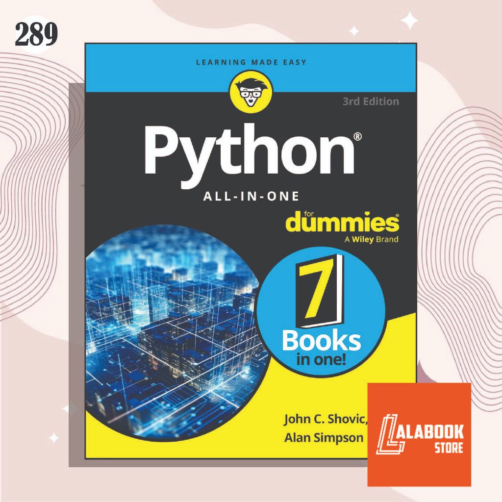 [289] Python All-in-One For Dummies, 3RD EDITION | Shopee Philippines