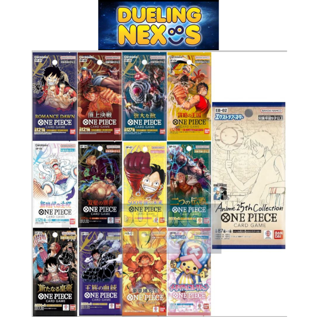 One Piece Card Game - Booster Pack / OP01 / OP02 / OP03 / OP04 /OP05 ...