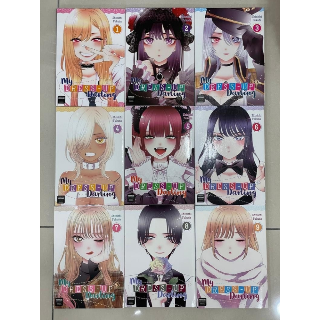 MY DRESS-UP DARLING ENGLISH VERSION MANGA / COMIC BOOK VOL 01 - 13 ...
