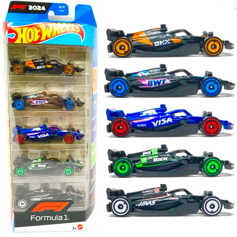 Hotwheels F1 5-Pack 2025 - Formula One (F1) | Shopee Philippines
