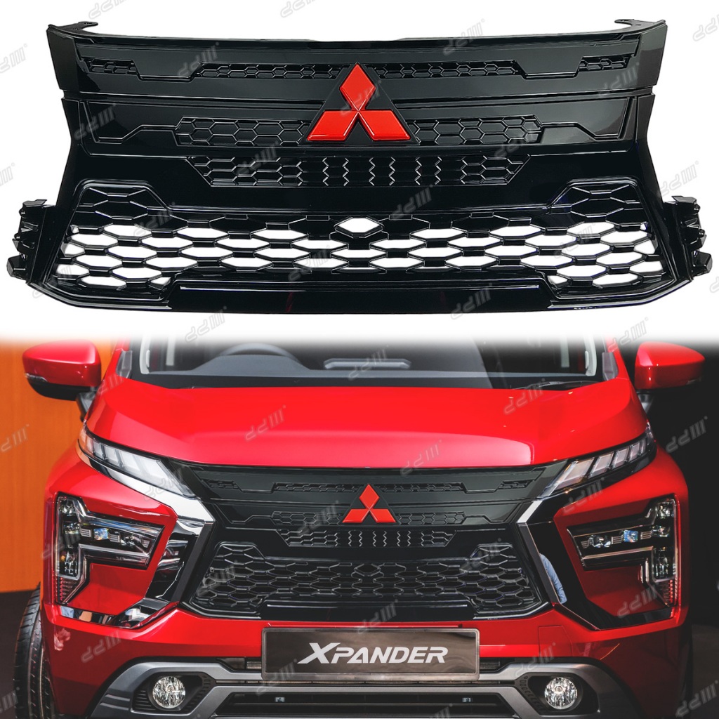 Mitsubishi Xpander 2024 Front Grill Grille Honeycomb Sarung Depan ...