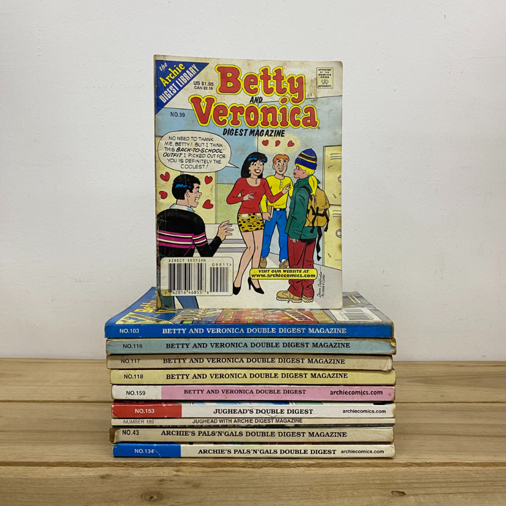 Archie Digest Library - Betty and Veronica/Jughead / Pals'n'Gals Single ...
