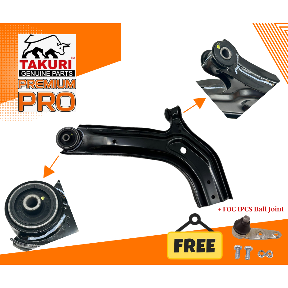 Takuri Premium Pro Lower Arm Proton Saga BLM FL FLX VVT 1:1 OE ...