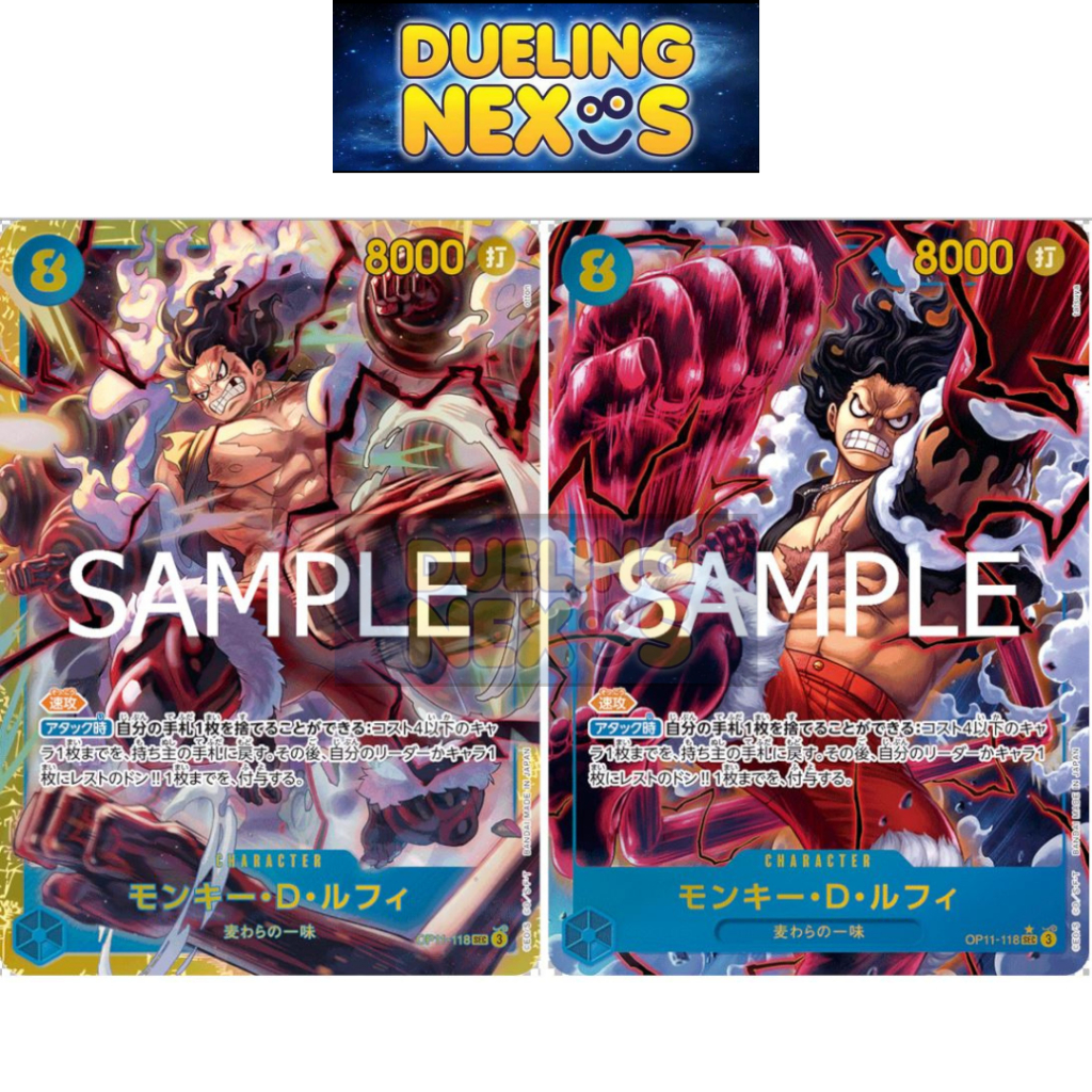 One Piece Card Game TCG - OP11-118 SEC ALTERNARTE ART SCR CHARACTER ...