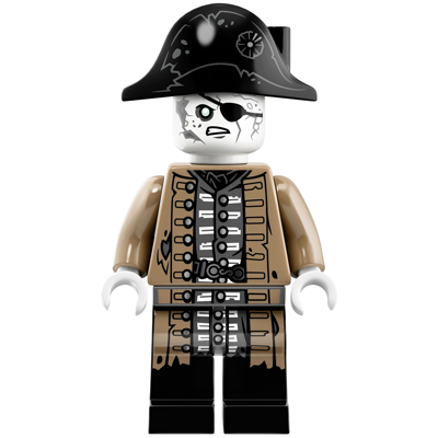 Lego POC038 The Pirates of Caribbean - 71042 Silent Mary : Lieutenant ...