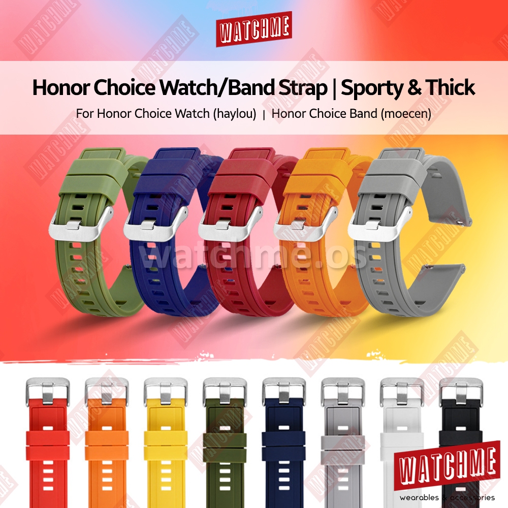 Honor Choice Watch / Band Strap, Thick and Sport Style 20mm, Stainless ...