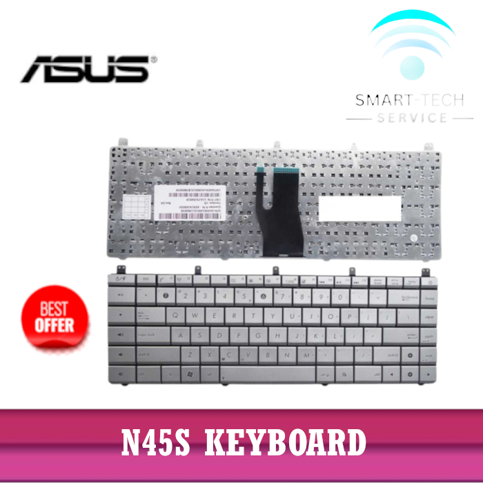 Asus N45S N45E Laptop Keyboard | Shopee Philippines