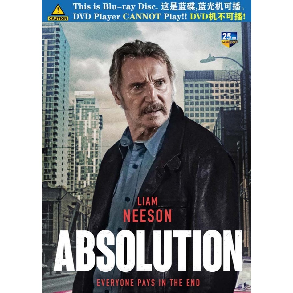 BLURAY ENGLISH MOVIE: Absolution 2024 ‧ Action/Thriller Liam Neeson ...