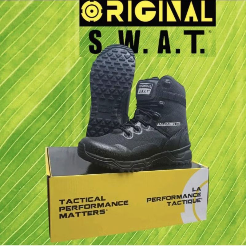 SWAT Alpha furi Altama tactical Typhoon tactical boots operasi | Shopee ...