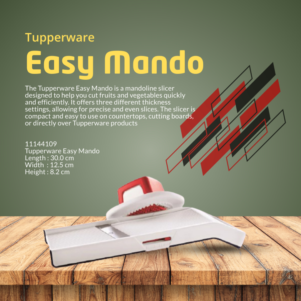 Tupperware Easy Mando Junior (1) | Shopee Philippines