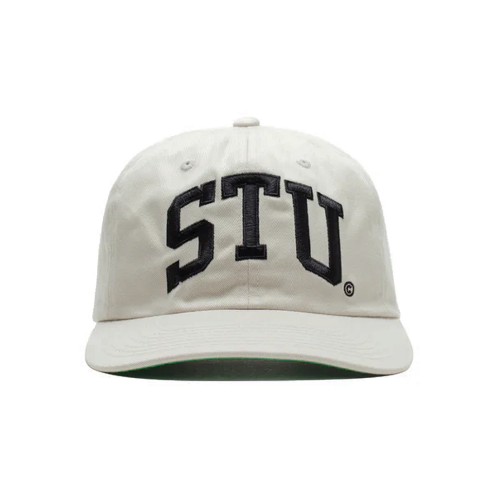 Stussy STU Arch Strapback Cap ( White ) | Shopee Philippines