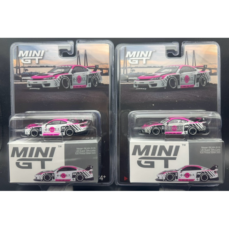MINI GT 1:64 Nissan LB-Super Silhouette S15 Silvia Auto Finesse SEMA ...