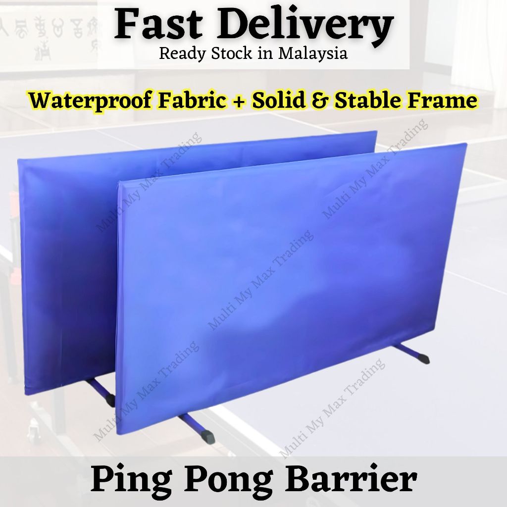Table Tennis Surround Table Tennis Barrier Divider Portable Detachable ...