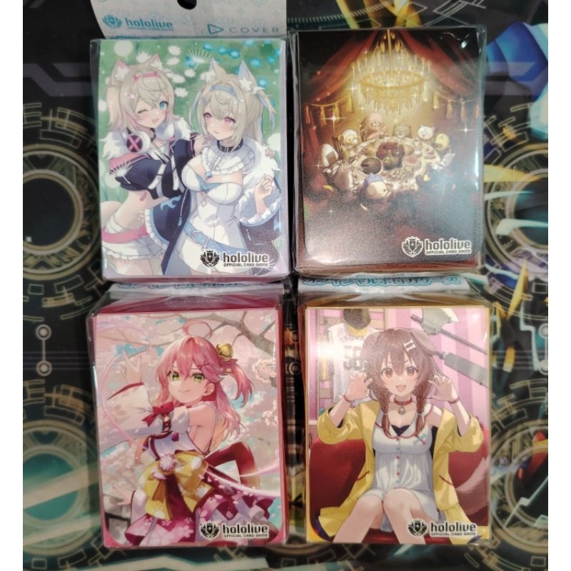 [TCG Supply][Deck Box] Hololive OCG Cover Deck Case Collection (FUWAMOCO, Sakura Miko, Inugami ...