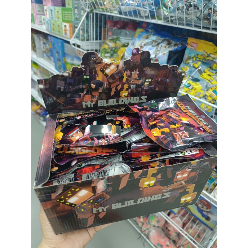 Minecraft Kids Cartoon Blind Bag: dungeons BLIND BOX | Shopee Philippines