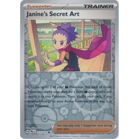 Janine's Secret Art - Pokemon Prismatic Evolutions Singles Trainer ...