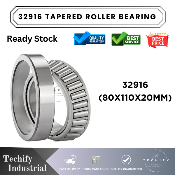 32916 (80X110X20MM) High Quality Tapered Roller Bearing | Shopee ...