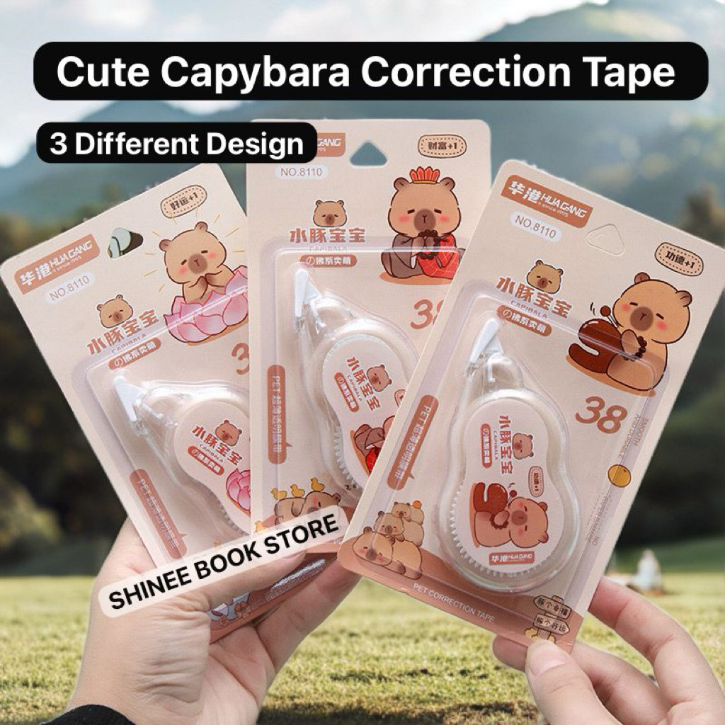 Cute Capybara Correction Tape | Shopee Philippines