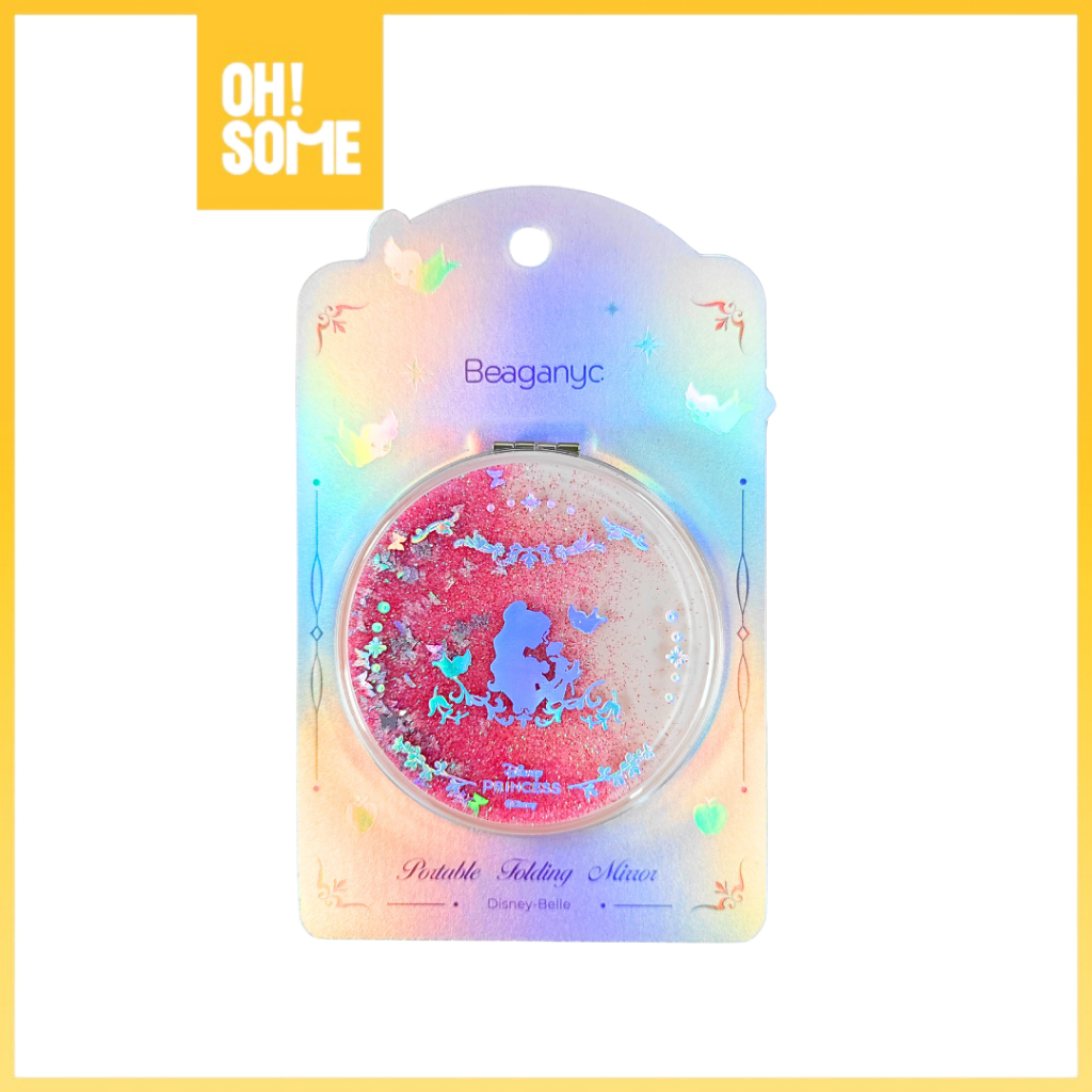 OHSOME-Disney's Belle Princess + Beaganyc Portable Folding Mirror ...