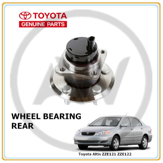 Toyota Altis 1.6/1.8 ZZE121 ZZE122 2002-2007 Rear Wheel Hub Bearing ...