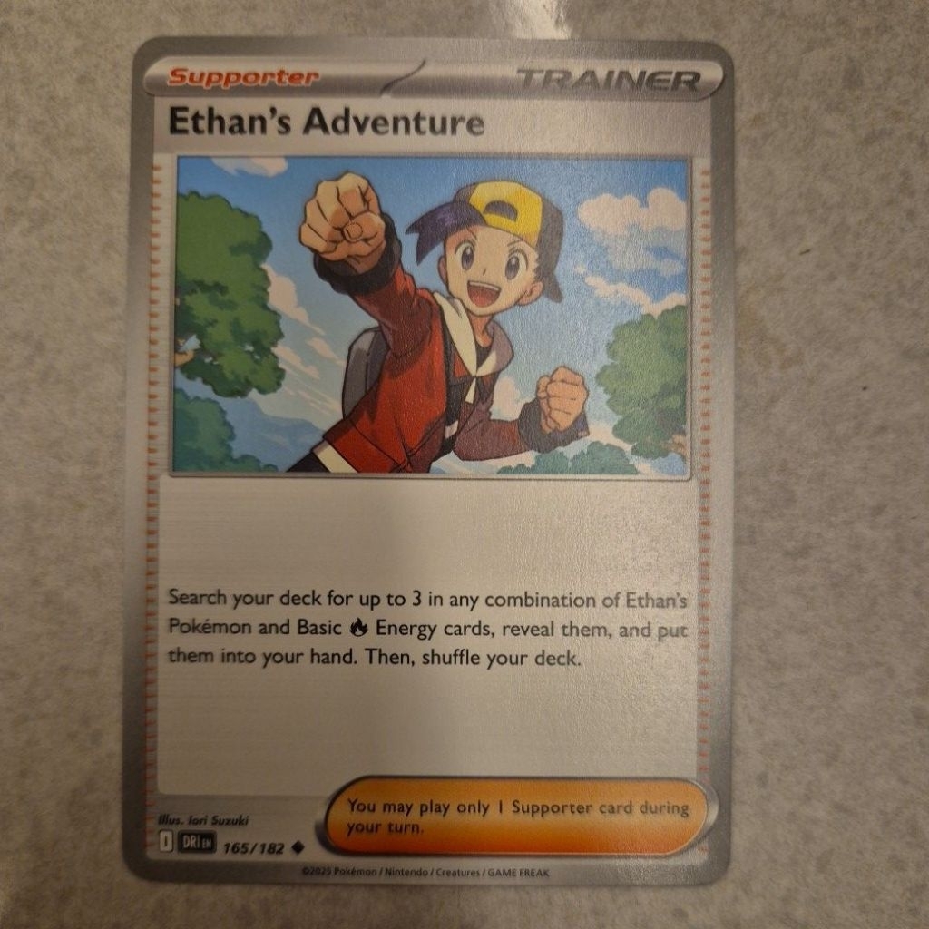 Pokemon Card TCG : SV10 Destined Rivals: Ethan's Adventure 165/182 ...
