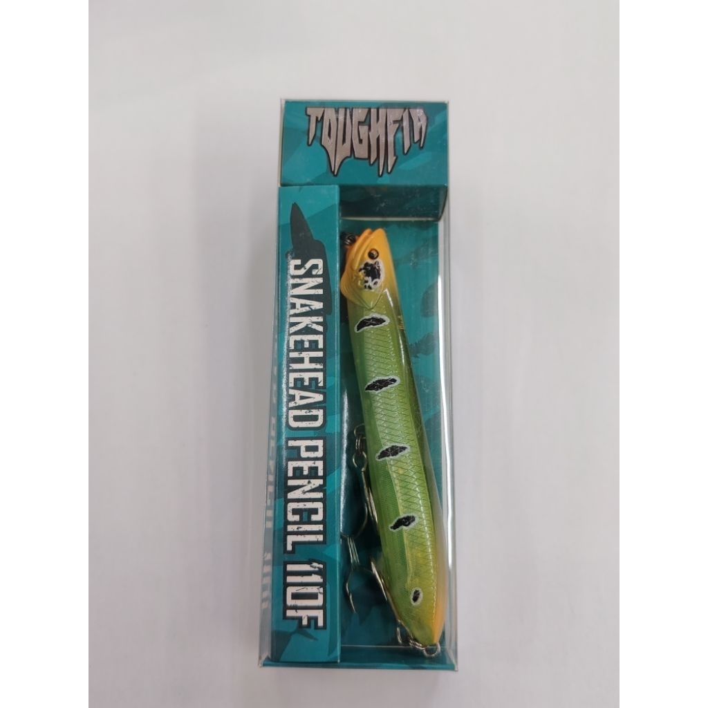 TOUGHFIA SNAKEHEAD PENCIL 110F 18G TOPWATER PENCIL | Shopee Philippines