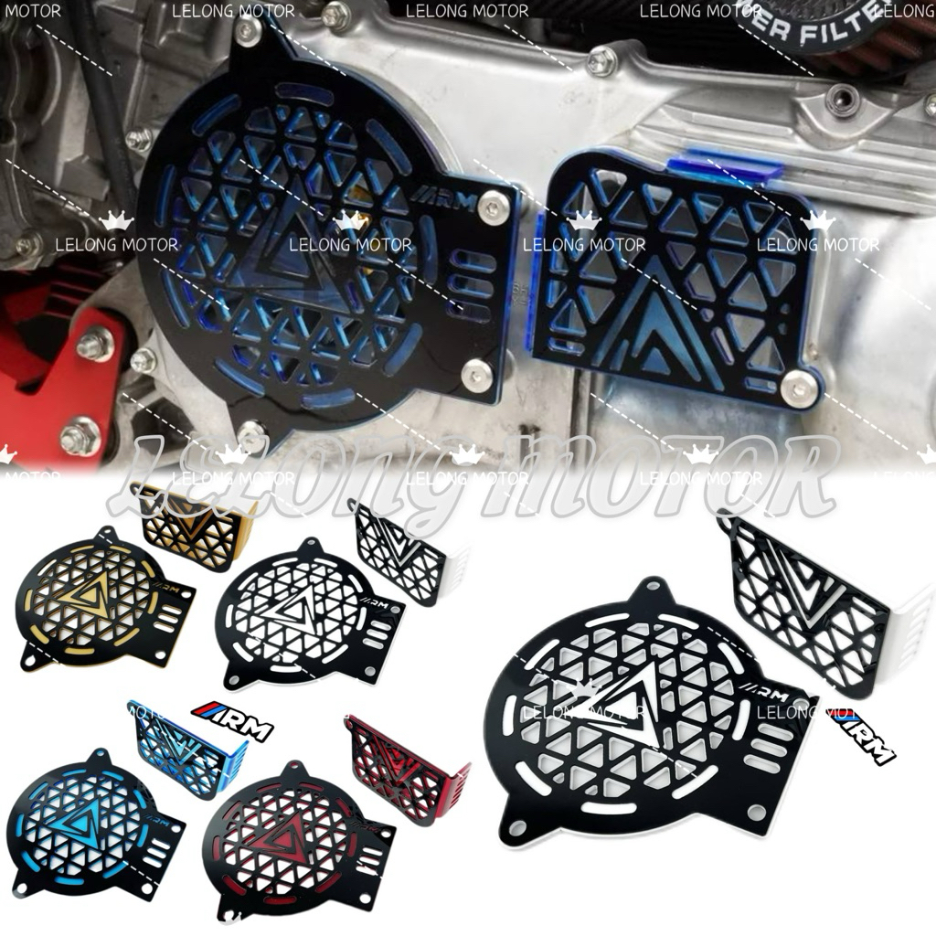 ARUMI NVX V2 NMAX V2 CVT COVER SET FRONT DEPAN NVX155 V2 NMAX155 V2 ...