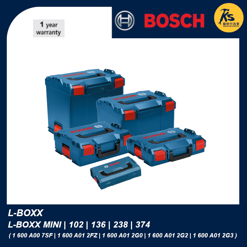 BOSCH L-BOXX Tool Storage L-BOXX Mini 102 136 238 374 ( 1 600 A00 7SF 1 ...