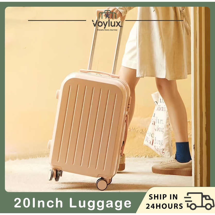 Fashion 20 Inch Travel Luggage Front Open Large Capacity TSA Lock 行李箱 ...