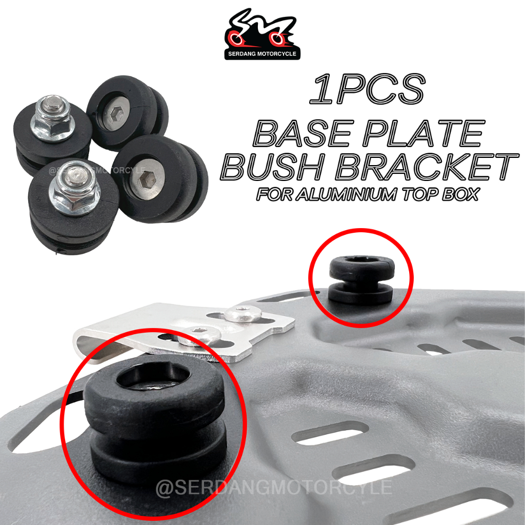 [1PCS] Tapak Braket Universal NJX Base Plate Bush Bracket Plastic Screw ...