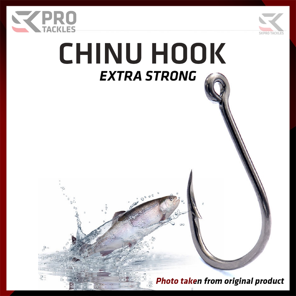 Bayonett Chinu Hook High Carbon Steel Fishing Pancing Matakail Casting ...