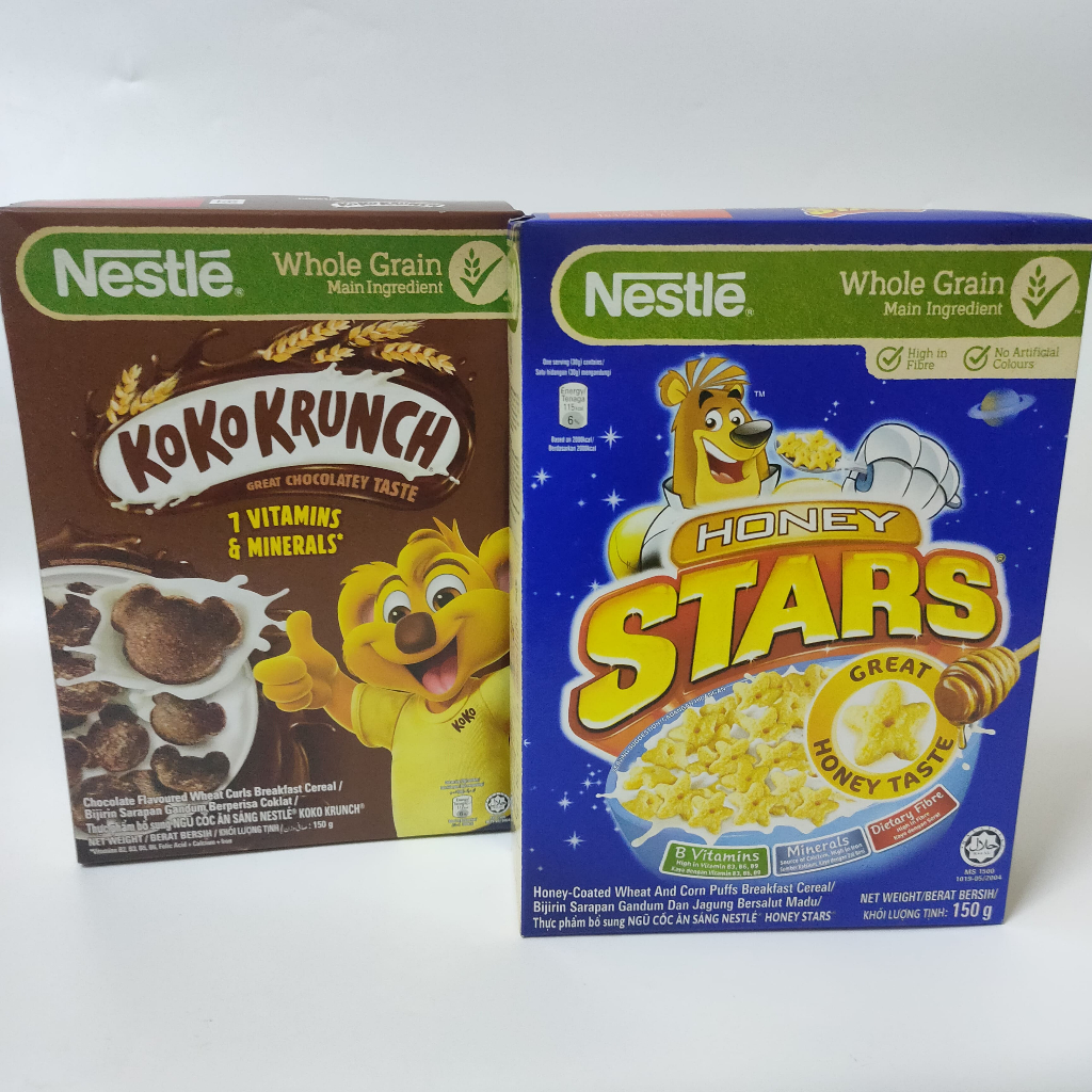 Nestle Cereal KoKo Krunch and Honey Stars 150g | Shopee Philippines