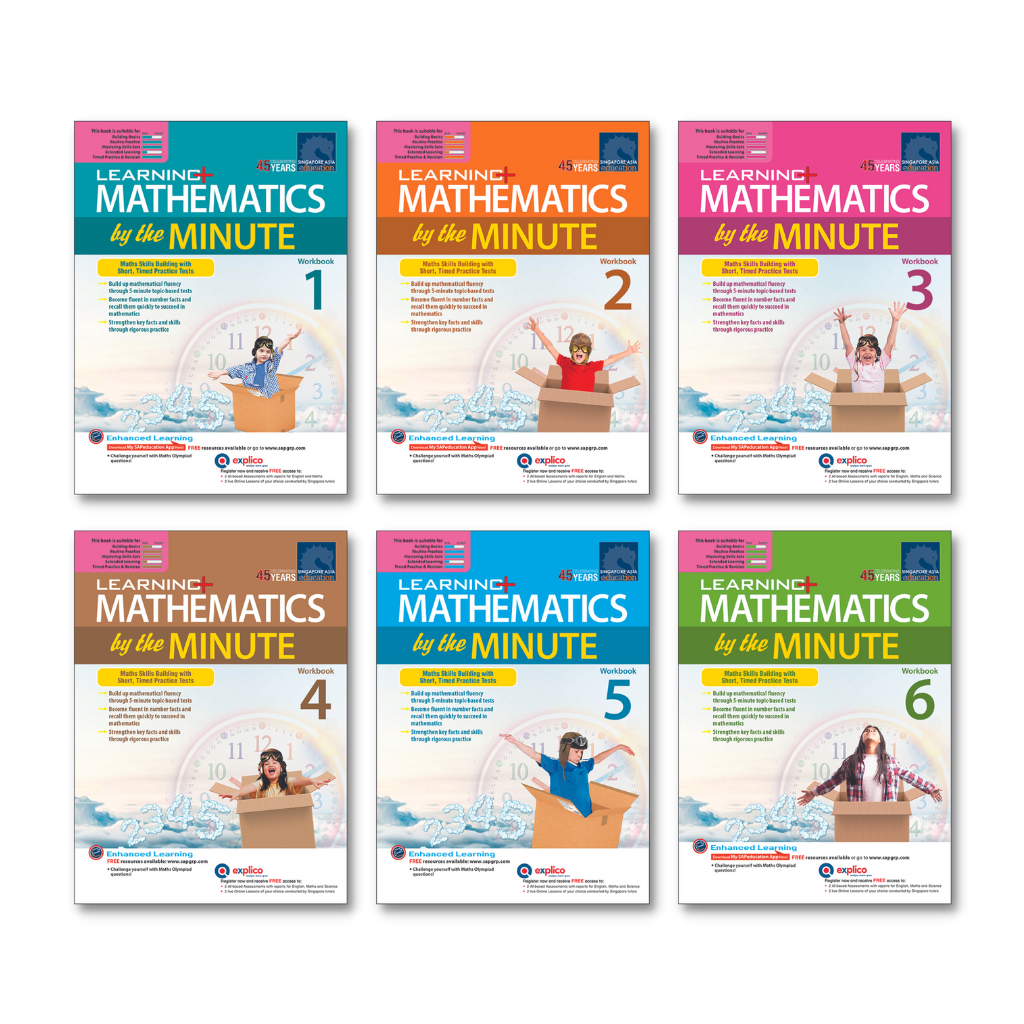 Learning+ Mathematics By The Minute Series Primary Maths School ...