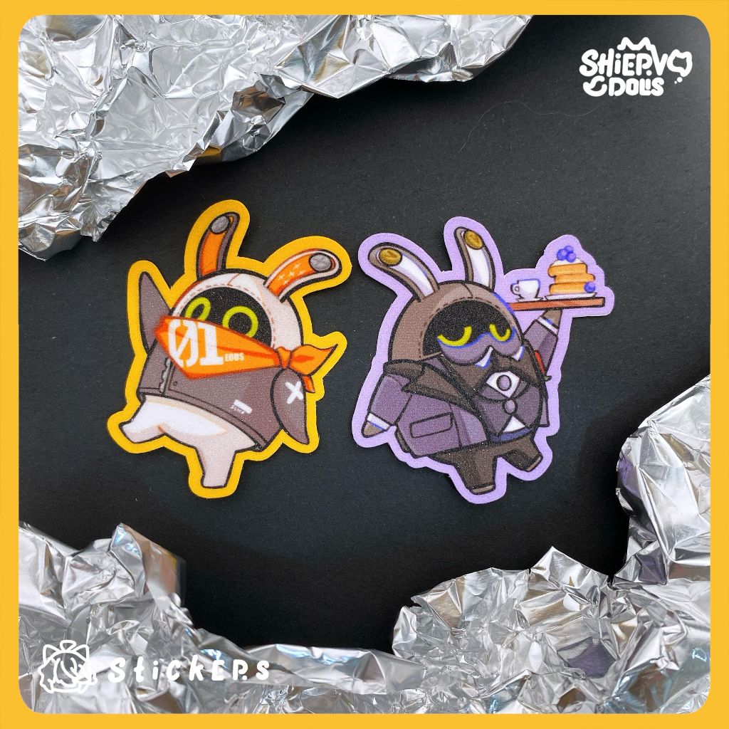 [Shiervodolls] ZZZ Bangboo Stickers Zenless Zone Zero 绝区零 邦布貼紙 | Shopee ...