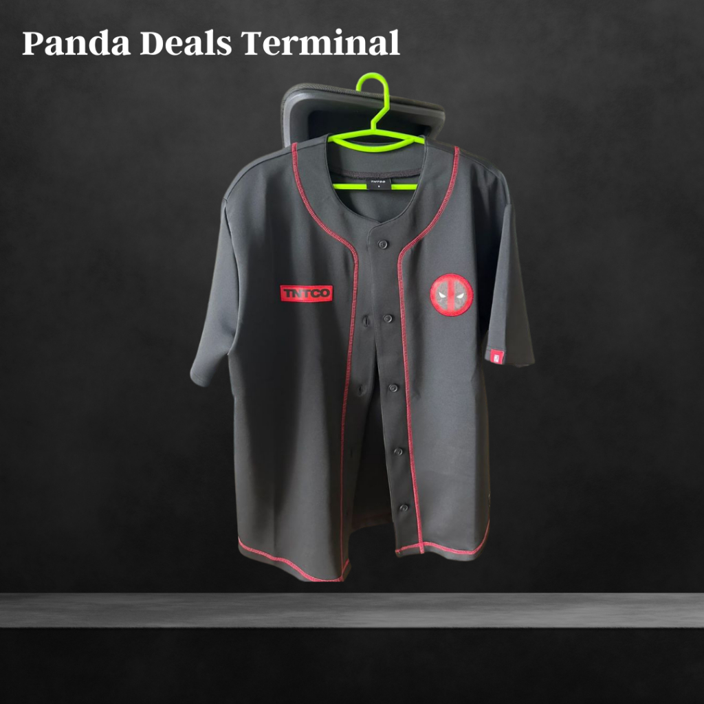 Limited Edition TNTCO X MARVEL SERIES DEADPOOL BASEBALL JERSEY | Shopee ...