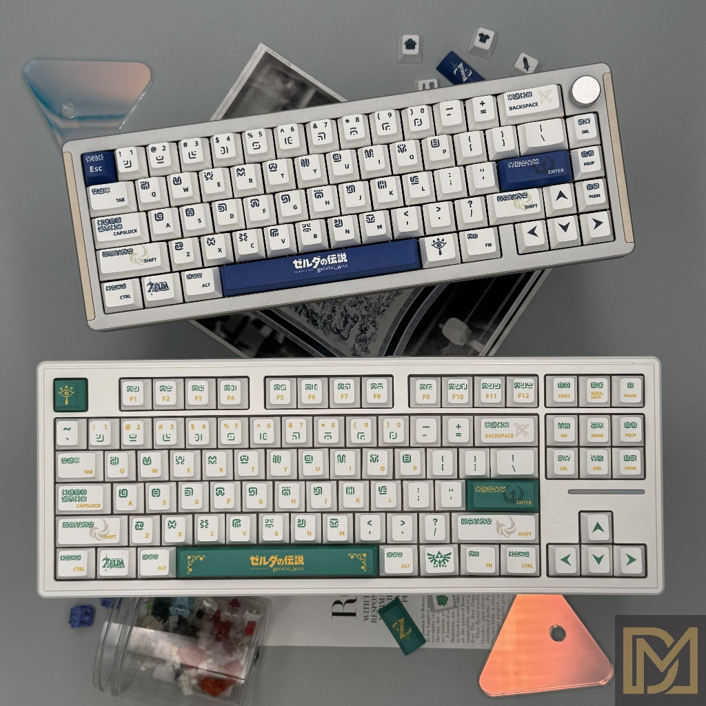 Legend of Zelda Keycap PBT Cherry Profile Dye Sub Keycaps 127pcs ...