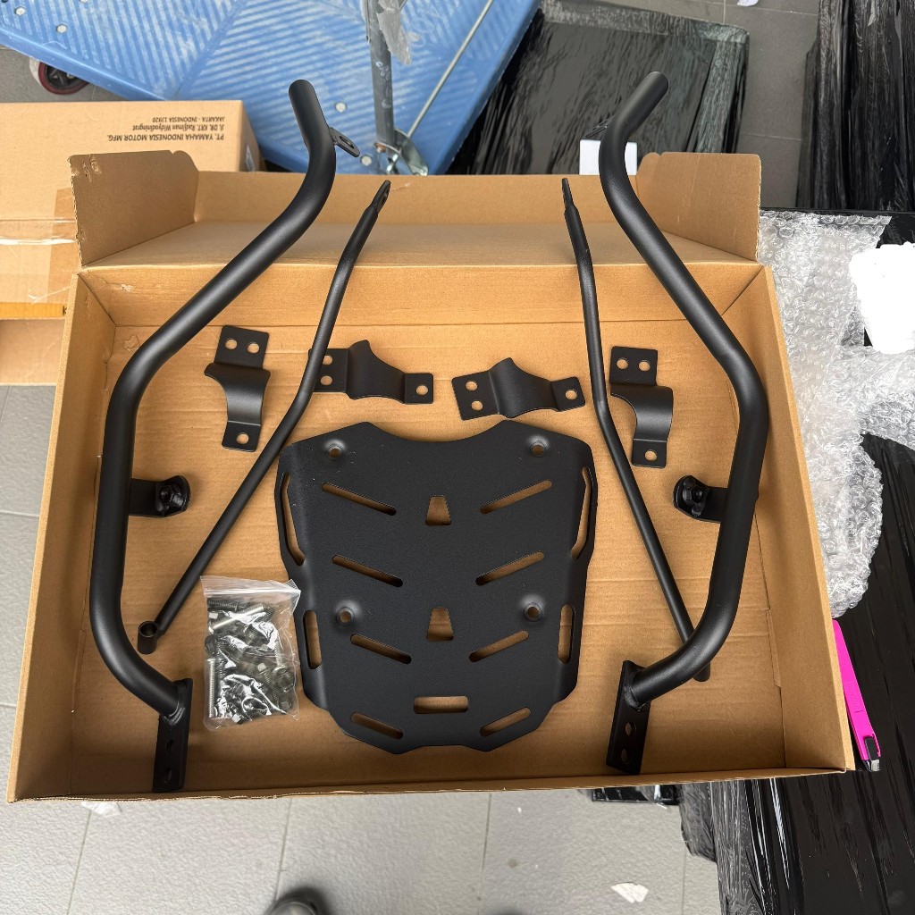 NVX v2 Alloy Box Carrier / Back Rack / Monorack Heavy Duty Tapak Kaki ...