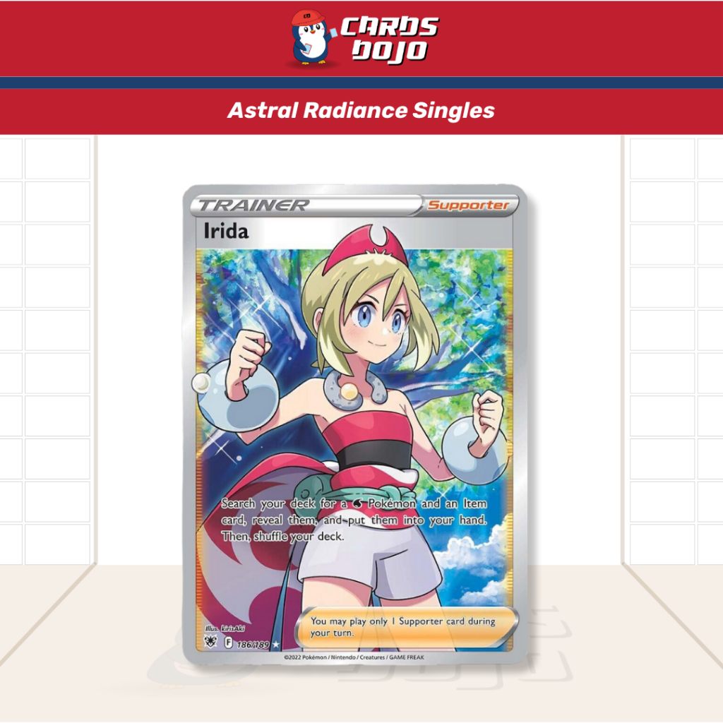 Singles Trainers FA/SIR High Value Pokemon TCG Trainer - Irida Flannery ...