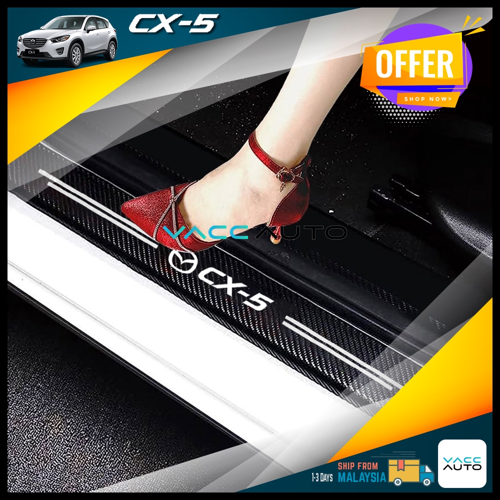 Mazda CX-5 CX5 KE 2013 - 2017 Door Sill Protector Plate Stickers CX-5 ...