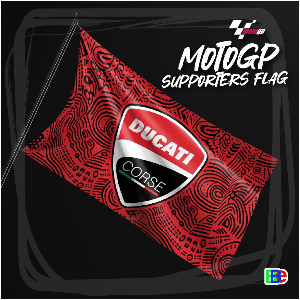MotoGP Supporters Flag, Motorcycle Racing Decor, Racing Enthusiast ...