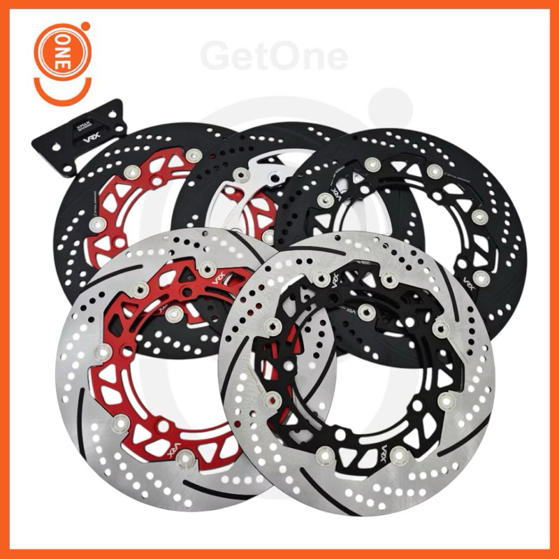 VRX XMAX250 FRONT DISC BRAKE PALTE 300MM + DISC BRACKET ALLOY XMAX 250 ...