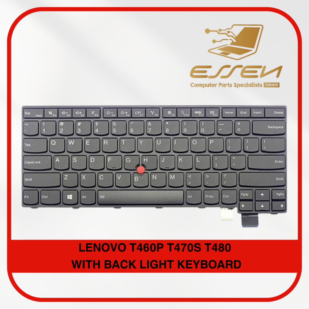 Replacement Keyboard For LENOVO T460P T470S T480 WITH BACK LIGHT ...