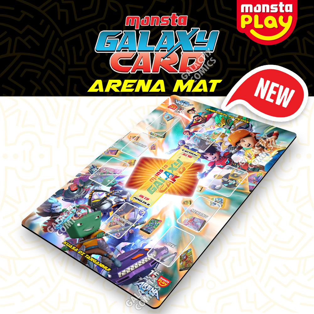 BoBoiBoy Galaxy Card Kad Battle Arena Mat V1 V2 V3 for Pek Techno ...