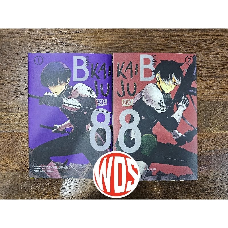 Manga : Kaiju No.8 Side B volume 1-2 (End) (English Version) | Shopee Philippines