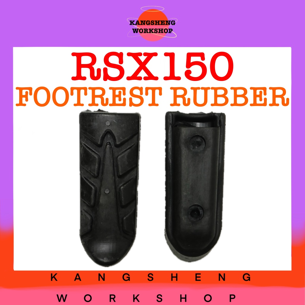 HONDA RSX150 FOOTREST RUBBER COVER (RSX 150/RS-X/RS X/RS X150) | Shopee ...