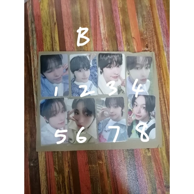 kpop Nct wish riku official album photocard pc md merch yushi mark sion ...