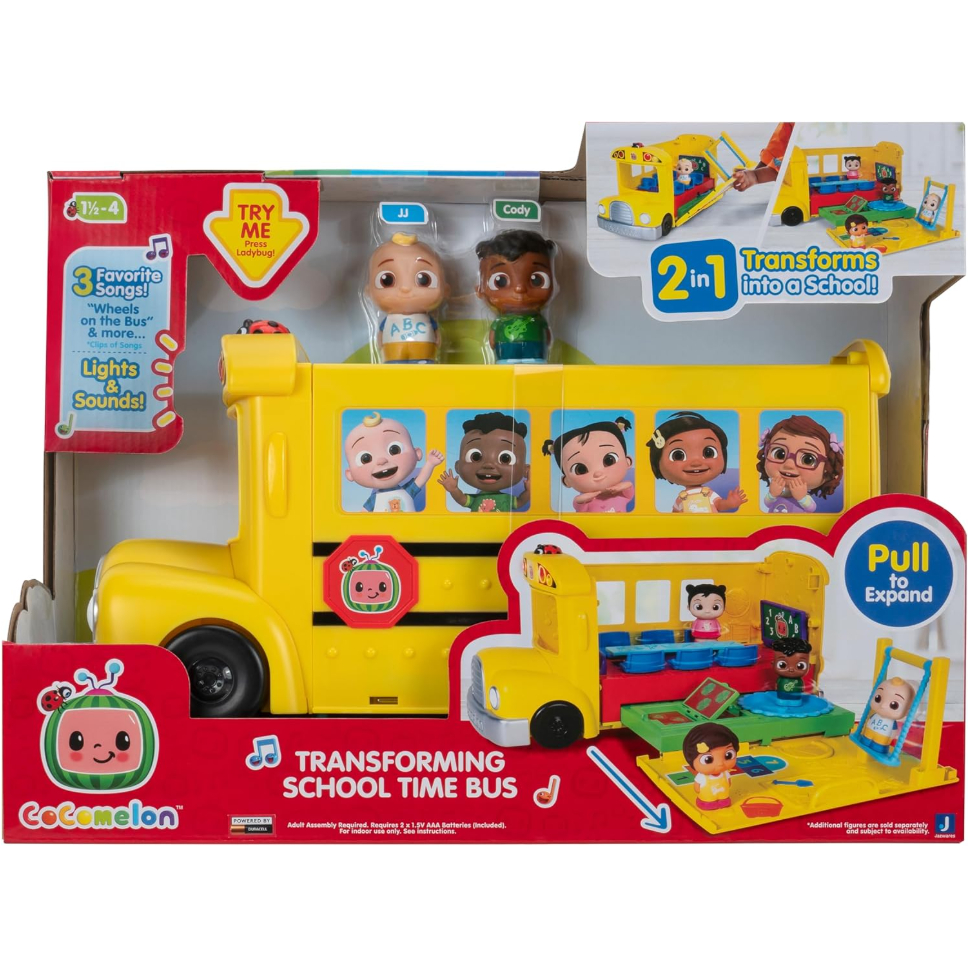 Cocomelon Transforming School Time Bus | Shopee Philippines Cocomelon Transforming School Time Bus | Shopee Philippines