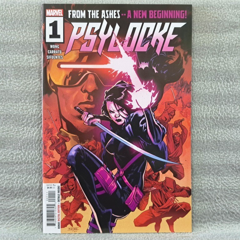 X-Men: Psylocke 1 (Marvel Comics) Alyssa Wong, Vincenzo Carrafu (FIRST ...